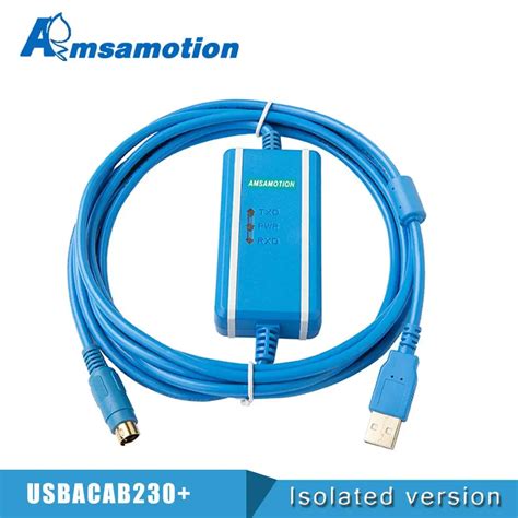 USB DVP Suitable Delta DVP PLC Programming Cable USBACAB230 ES EE SS Series Communication