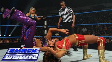 Wwe Smackdown Eve Torres And Beth Phoenix Vs Maryse And Layla February 18