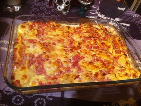 Gratin De Chou Fleur Au Jambon Et Au Reblochon Recette De Gratin De