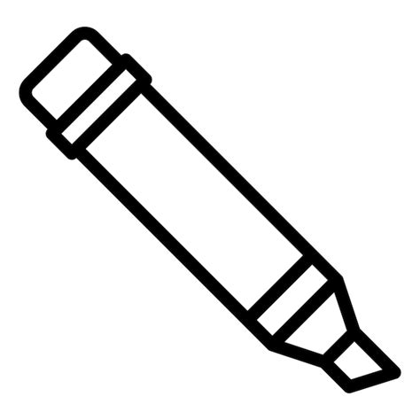 Premium Vector Marker Icon Style