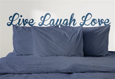 Live Love Laugh Wall Art Sticker Quote Vinyl Wall Decor Etsy