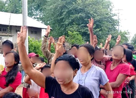 မြိုင်မြို့နယ် သပိတ် စစ်ကြောင်း ဦးဆောင်ကာ ဦးကျော်မိုးထွန်းကို သံအမတ်အဖြစ် ဆက်လက် ထားရှိရေး ချီတက