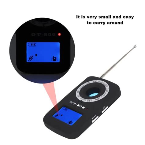 Gt 800 Detector Finder Security Tracking Radio Wave Sensor Us 100 240v