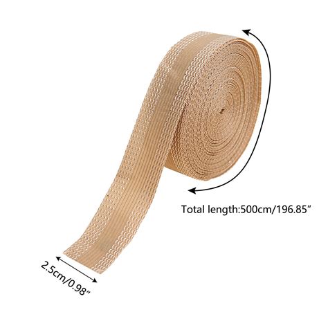5m Iron On Hemming Tape Adhesive Fabric Fusing Edge Shorten For Pants