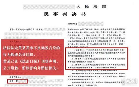 被判公开道歉并赔偿！国内新能源车企维权成功原创新浪众测
