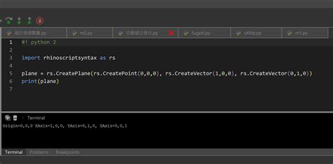 Bug Rscreateplane Not Working In Py3 Scripting Mcneel Forum
