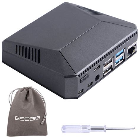 Buy Geeekpi Argon One Raspberry Pi 4 Aluminum Case With Fan Aluminum