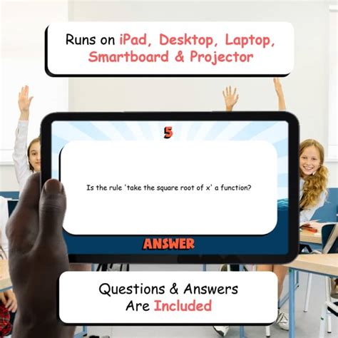 Concept Of A Function Grudgeball Math Game No Prep Grade 8 Review