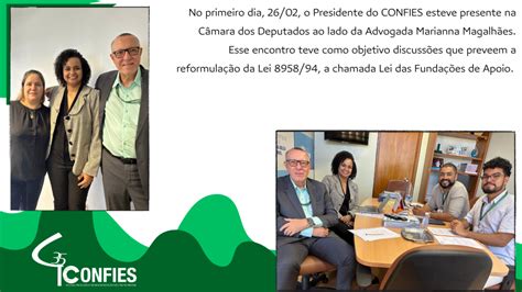 Agenda Semanal Do Presidente Do Confies 2602 A 0103 Confies