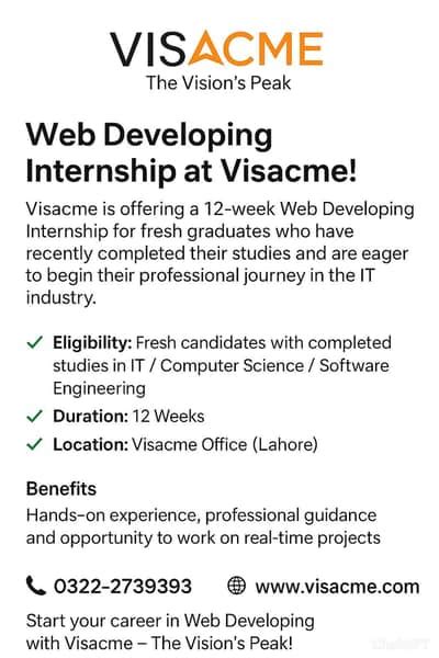 Web Developing Internship It And Networking Jobs 1106083180