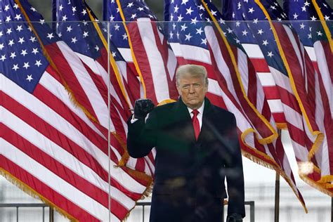 Transcript Of Trumps Speech At Rally Before Us Capitol Riot