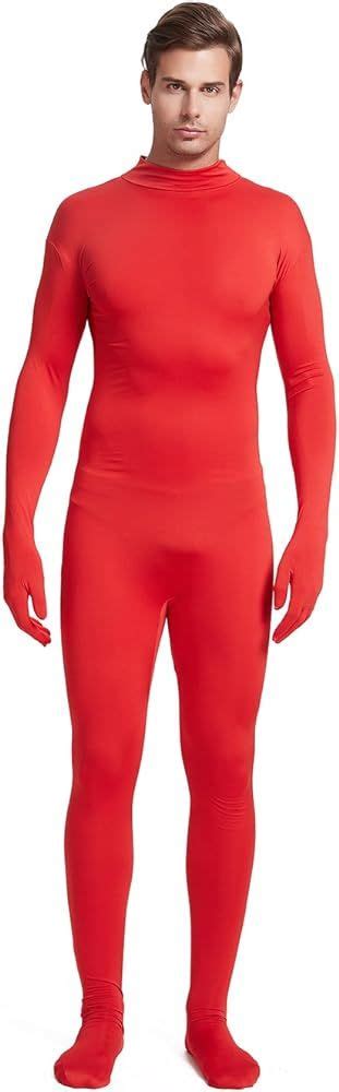 Full Bodysuit With Zipper Helper Unisex Adult Costume Without Hood