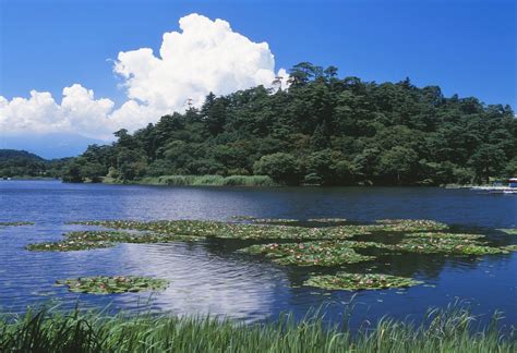 南湖公園 国指定史跡及び名勝 旅東北 東北の観光旅行情報サイト