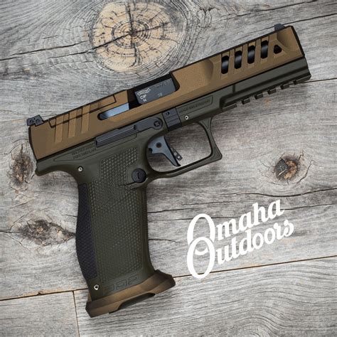 Walther Pdp Full Size Match 5 Inch Od Green Spartan Bronze
