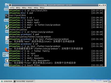 Linux 目录结构及文件基本操作 蓝桥云课