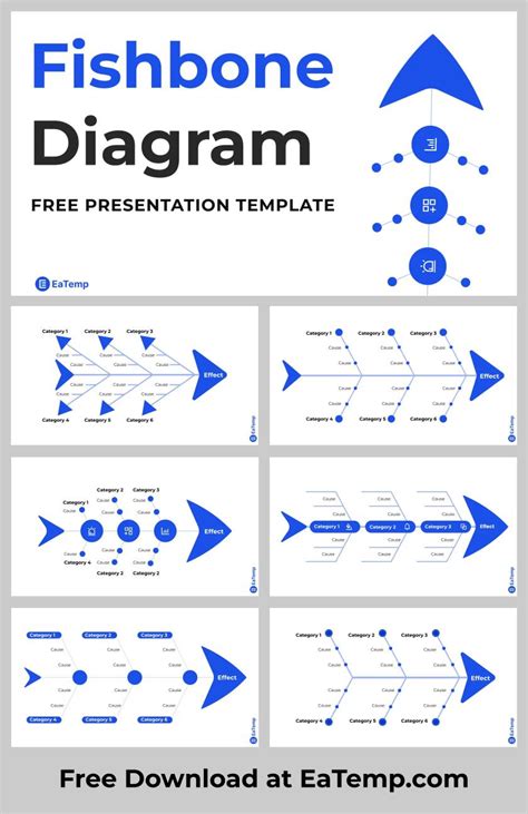 Fishbone Diagram Powerpoint Presentation Template Eatemp