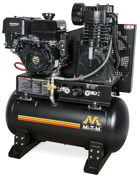 30 Gallon Two Stage Gasoline Abs 14m 30h Mi T M Equipment Sales