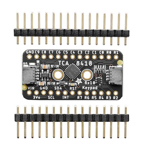 Split Ortho Keyboard With Tca8418 Matrix Expanders