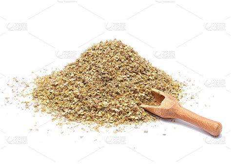 一堆马郁兰叶