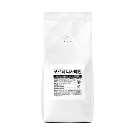 포르테 디카페인 과테말라 1kg 포르테커피 쇼핑몰