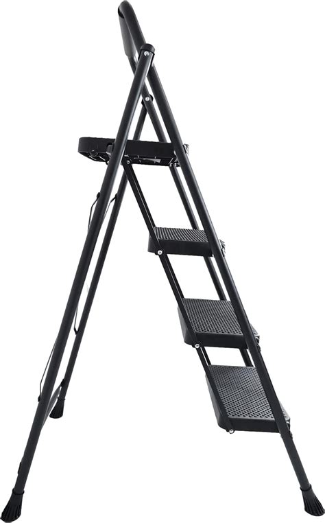 Taburete Plegable Con Pedal Antideslizante Ancho Escalera De Acero