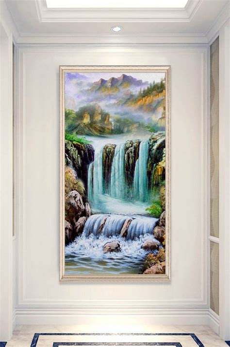 水墨画聚宝盆图片 水墨画聚宝盆素材免费下载 包图网