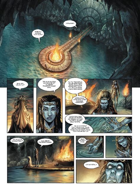 Mon Monde Livre Bd Les Elfes Tome 1 Le Crystal Des Elfes Bleus D