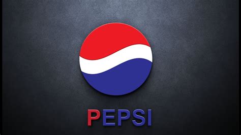 How To Make Pepsi Logo Design In Illustrator Cc Tutorial Bangla Youtube