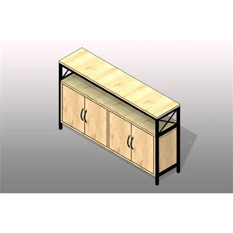 Objetos Bim ¡descarga Gratis Buffet Table Residential Furniture