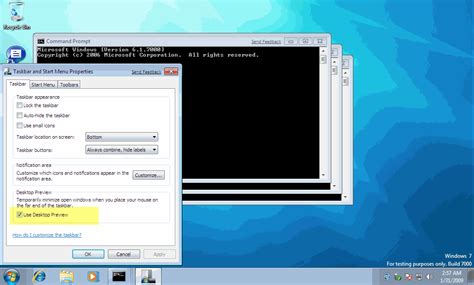 Windows 7 New Taskbar Features