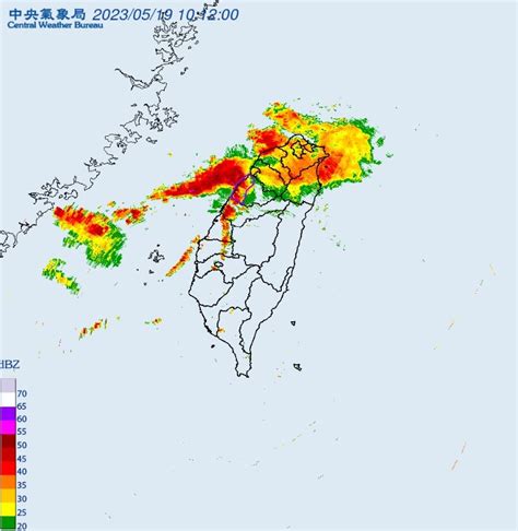 兇猛梅雨往「中部」移動了！氣象局示警「2縣市」防大雷雨 雨彈狂炸1hr 生活 三立新聞網 Setncom