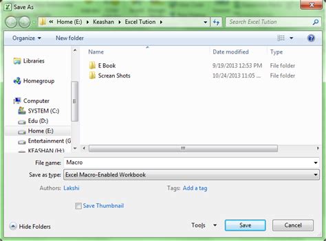 Save Your Macro Advance Excel For Day To Day Life