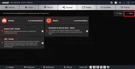 How To Use Radeon Settings Advisor