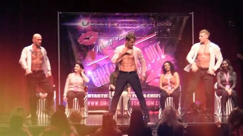 Girls Night Out Magic Hunks Live Youtube