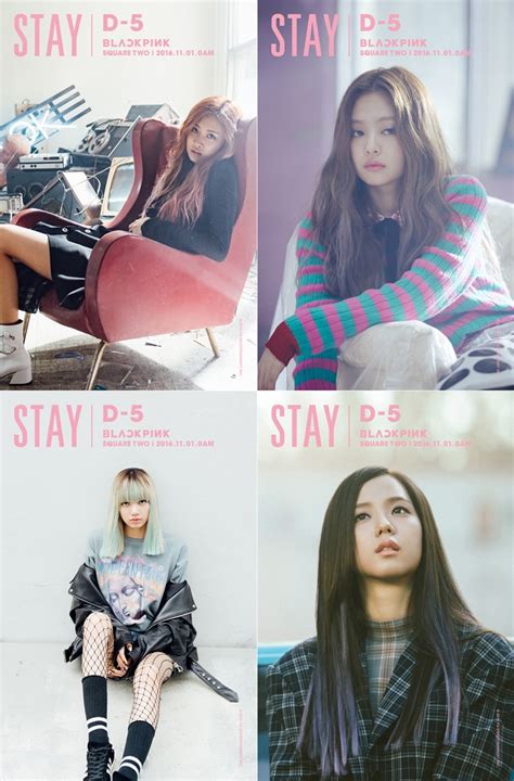 블랙핑크 더블 타이틀곡 Stay 4人4色 티저 공개 Pickcon