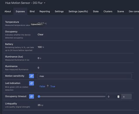 How To Set Illuminance Sensitivity Of A Hue Motion Sensor Via