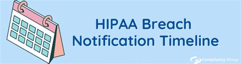 Hipaa Breach Reporting And Notification Timeline