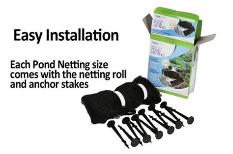 Protective Pond Netting Kits Nixalite