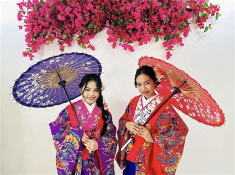오키나와 전통 의상 류 착용 체험 오키나와 미야코 섬 · 전통 문화 Kkday