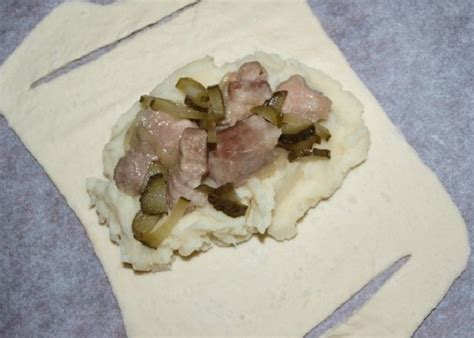 Лодочки из слоеного теста