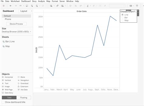 the data school howto sheet chart swap using parameters