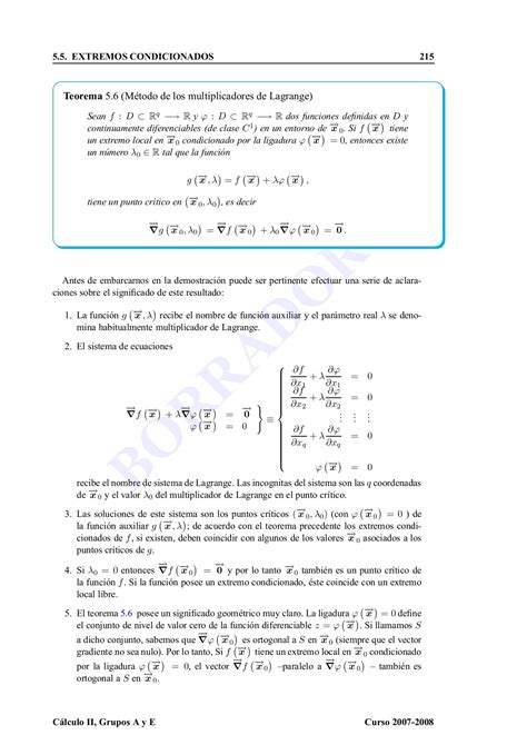 Cálculo Multivariable Ciencia Solar Literatura Científica Page