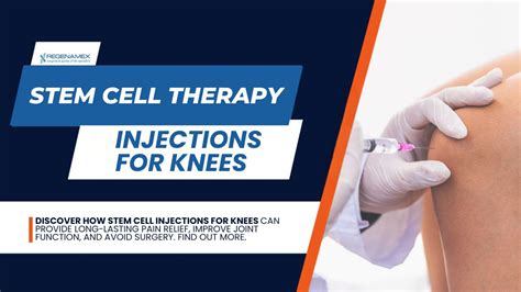 Stem Cell Injections For Knees A Revolutionary Solution For Joint