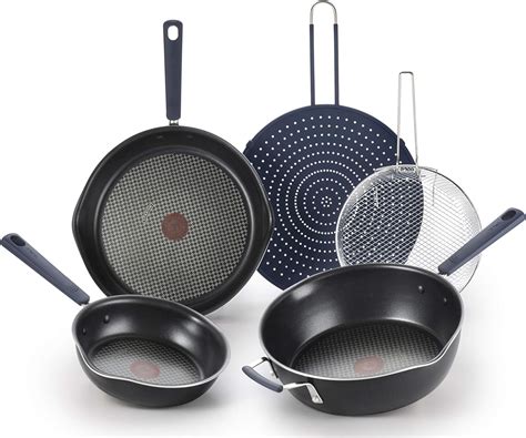T Fal All In One Stackable 5 Pcs Pan Set Cookware Set