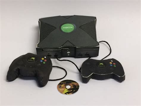 Microsoft X Box Video Game Console Papercraft