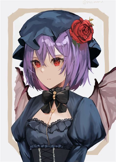 Safebooru 1girl 8901maru Black Bow Black Bowtie Black Dress Bow