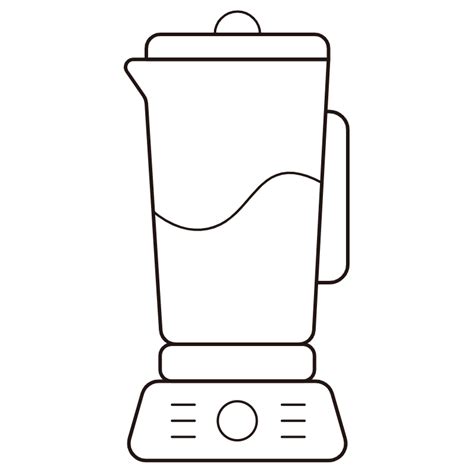 家电线性扁平行业icon 榨汁机 模板素材 稿定设计