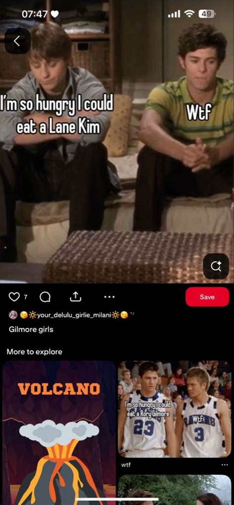 Gilmore Girls Rory Gilmore And Dean Rory And Dean Memes Im So