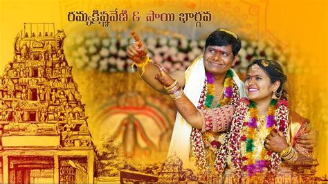 Ramya Sai Bhargava Wedding CREATIVE SPACE VARMA YouTube