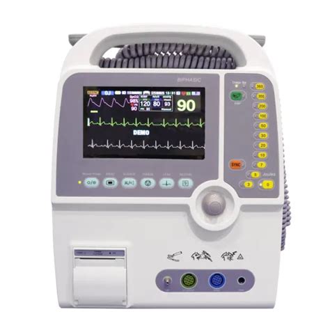 Monophonic Biphasic Automatic External Aed Defibrillator Monitor With